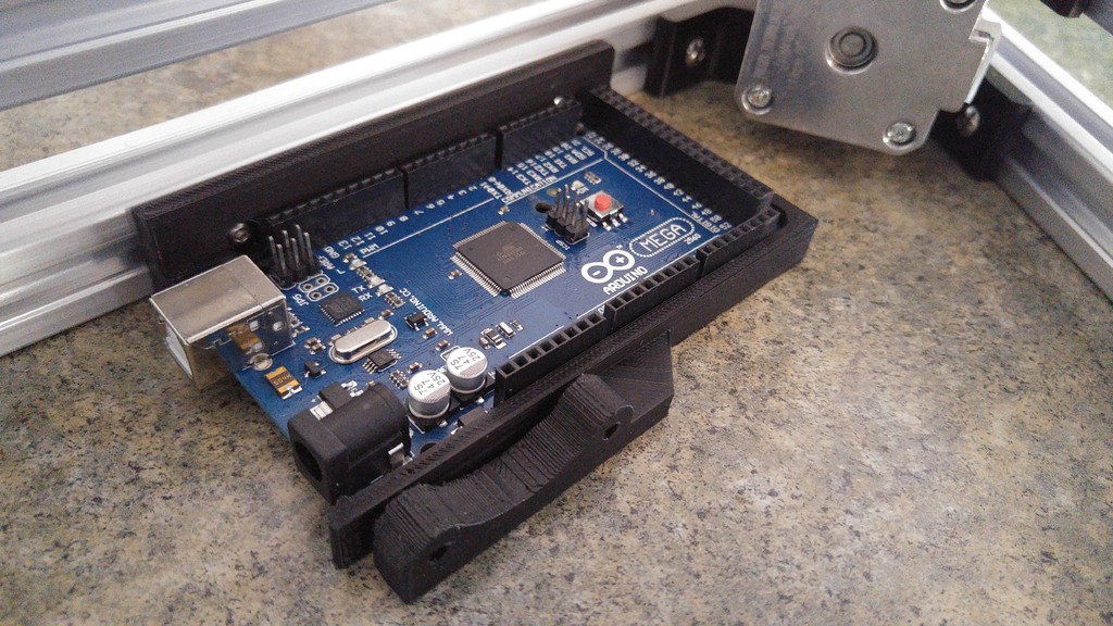 Arduino + RAMPS Mount with Fan for 2020 Open Beam by rogerquin ...