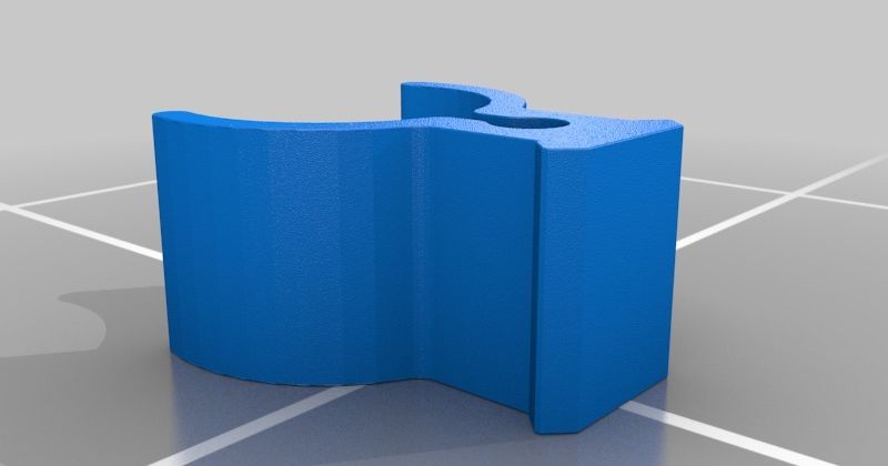 Oculus Sensor Picatinny Mount by tjb1 | Download free STL model ...