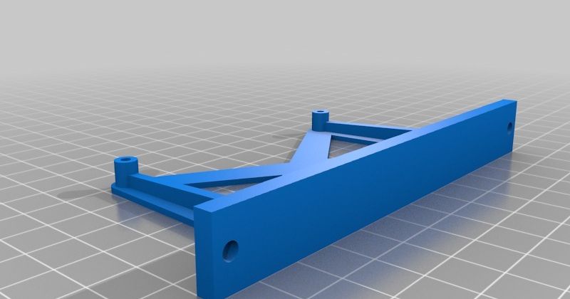 Kossel Mini Mega Ramps Holder by tjb1 | Download free STL model | Printables.com
