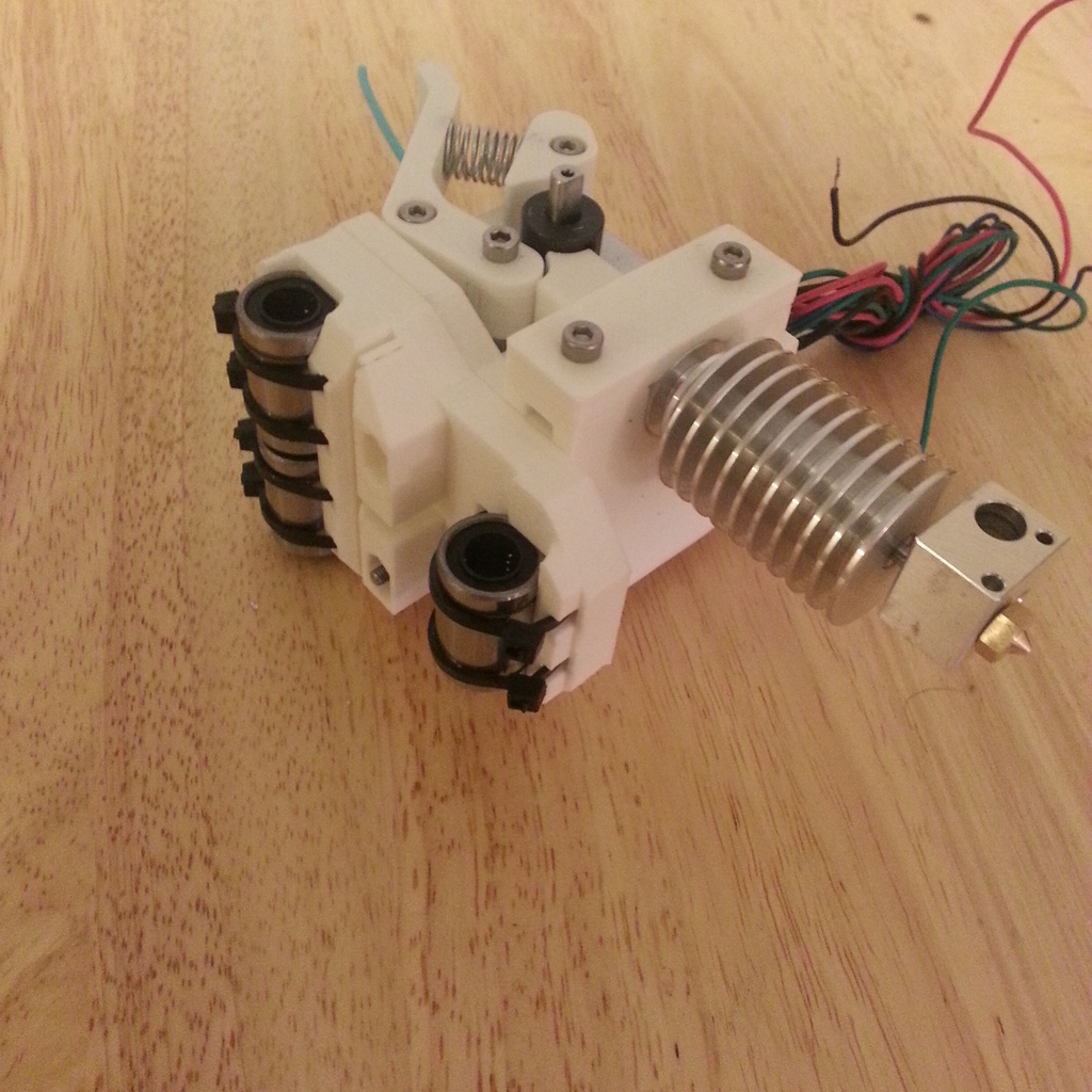 Compact i3 Extruder - E3D Hotend by tjb1 | Download free STL model ...