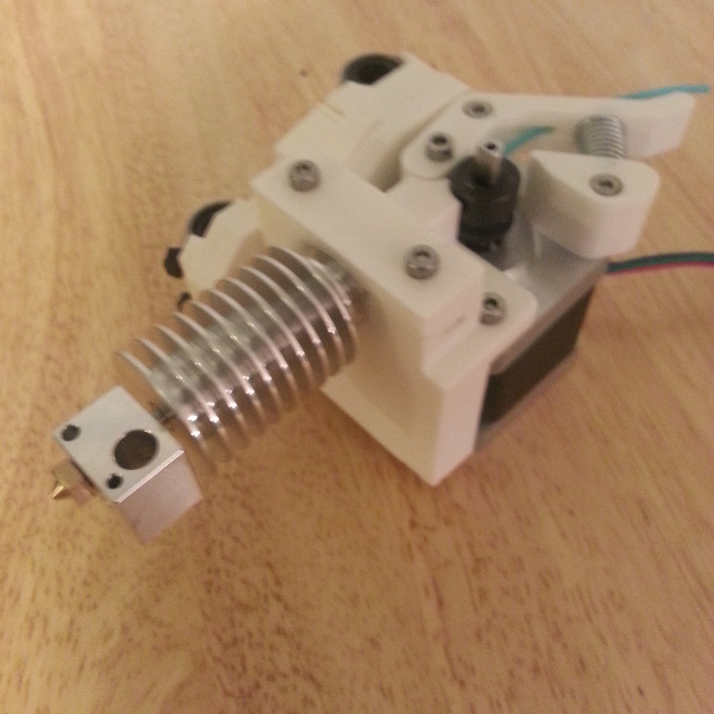 Compact i3 Extruder - E3D Hotend by tjb1 | Download free STL model ...