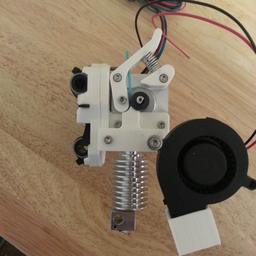 Compact i3 Extruder - E3D Hotend by tjb1 | Download free STL model ...