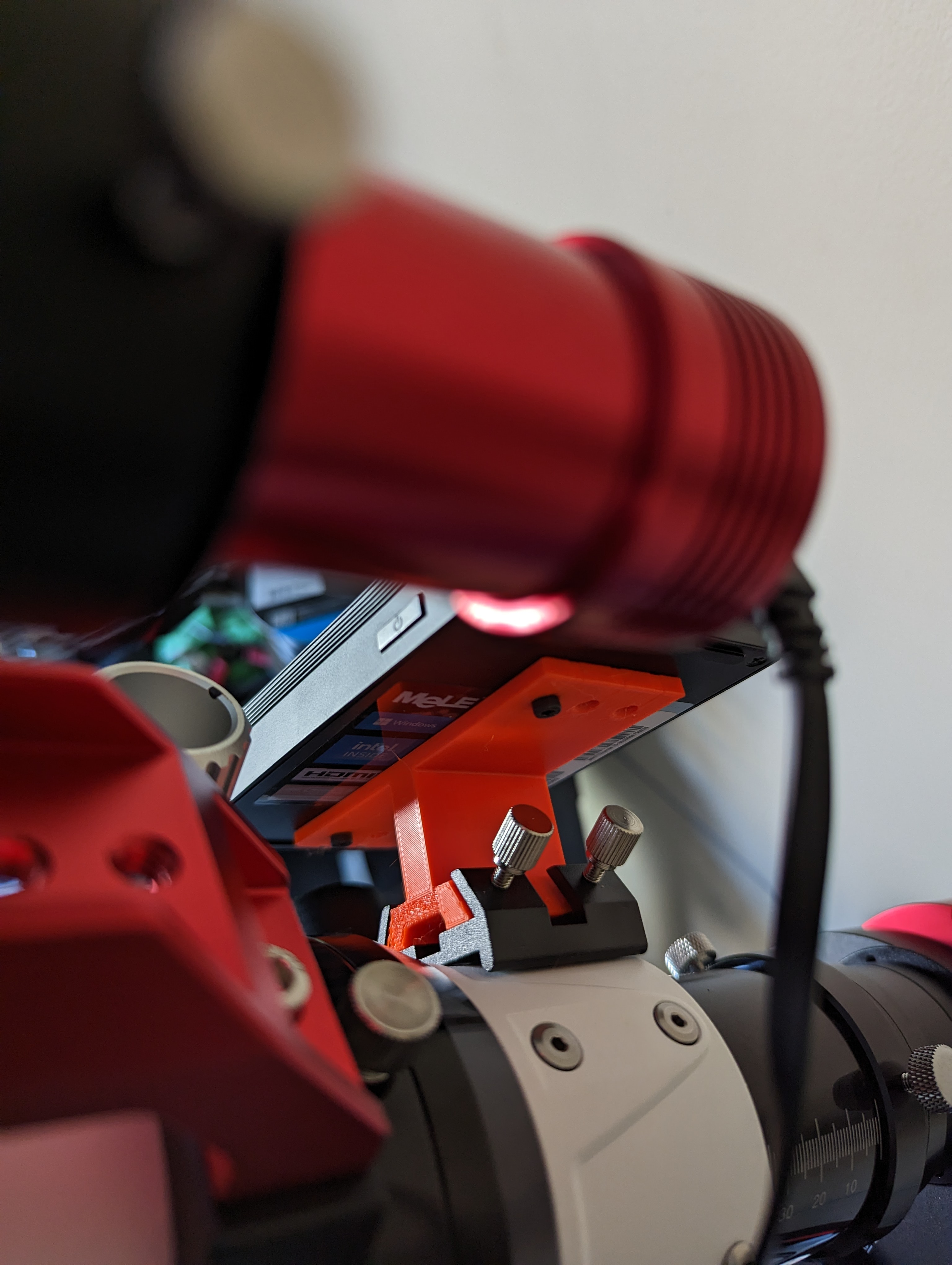 MeLE Quieter3C mini PC 90 degree Synta finder scope mount for ...