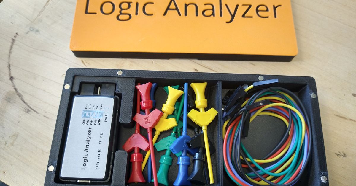 Logic Analyzer Case von Ayilay | Kostenloses STL-Modell herunterladen ...
