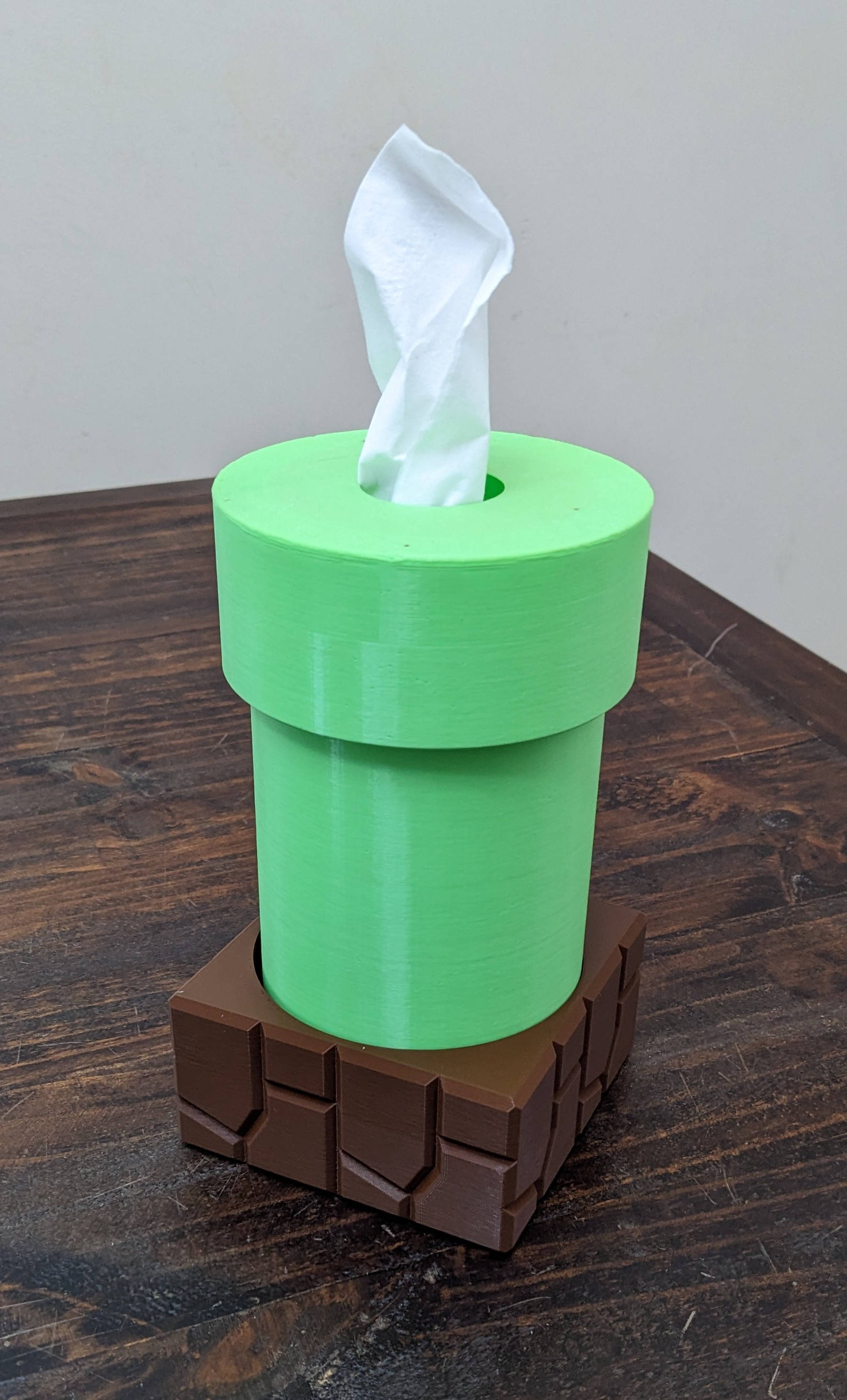 Block and Pipe Tissue Holder by layer.works | Download free STL model ...
