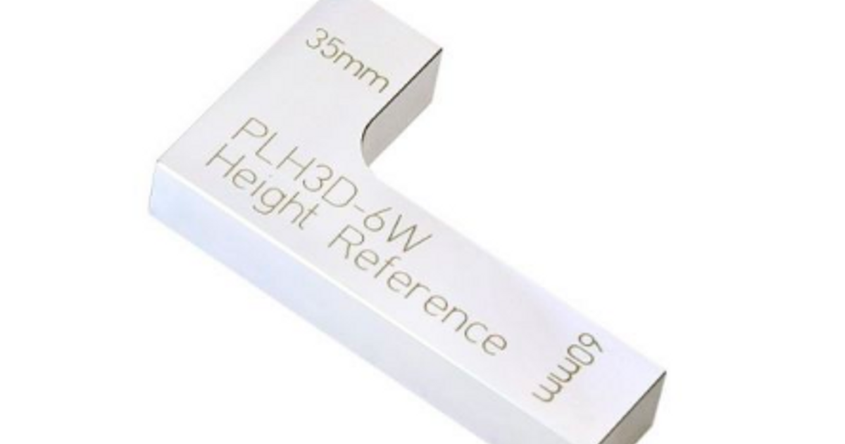 Laser Height Reference Calibration Tool Opt Lasers Grav by CNC and 3D ...