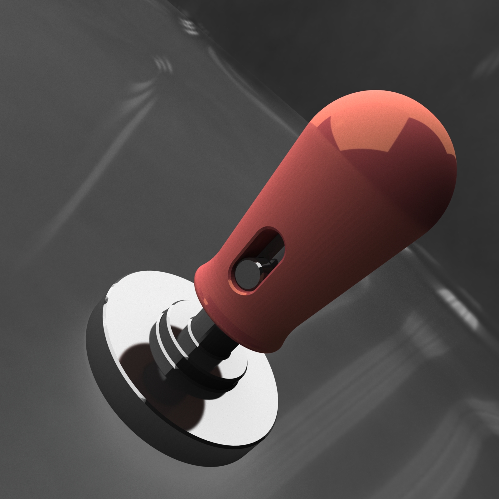 Espresso Coffee tamper 51-54 mm with spring and lock by Alexandru C ...