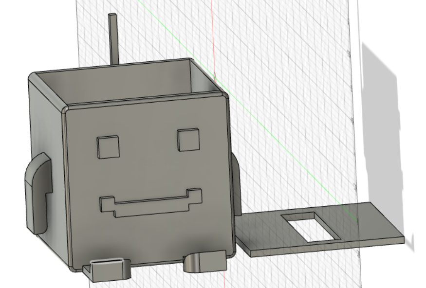 Robot tissue box by jp3dprint | Download free STL model | Printables.com