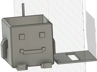 Robot tissue box by jp3dprint | Download free STL model | Printables.com