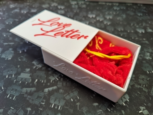 Love Letter Game Box/Organizer by sl4ppy | Download free STL model ...