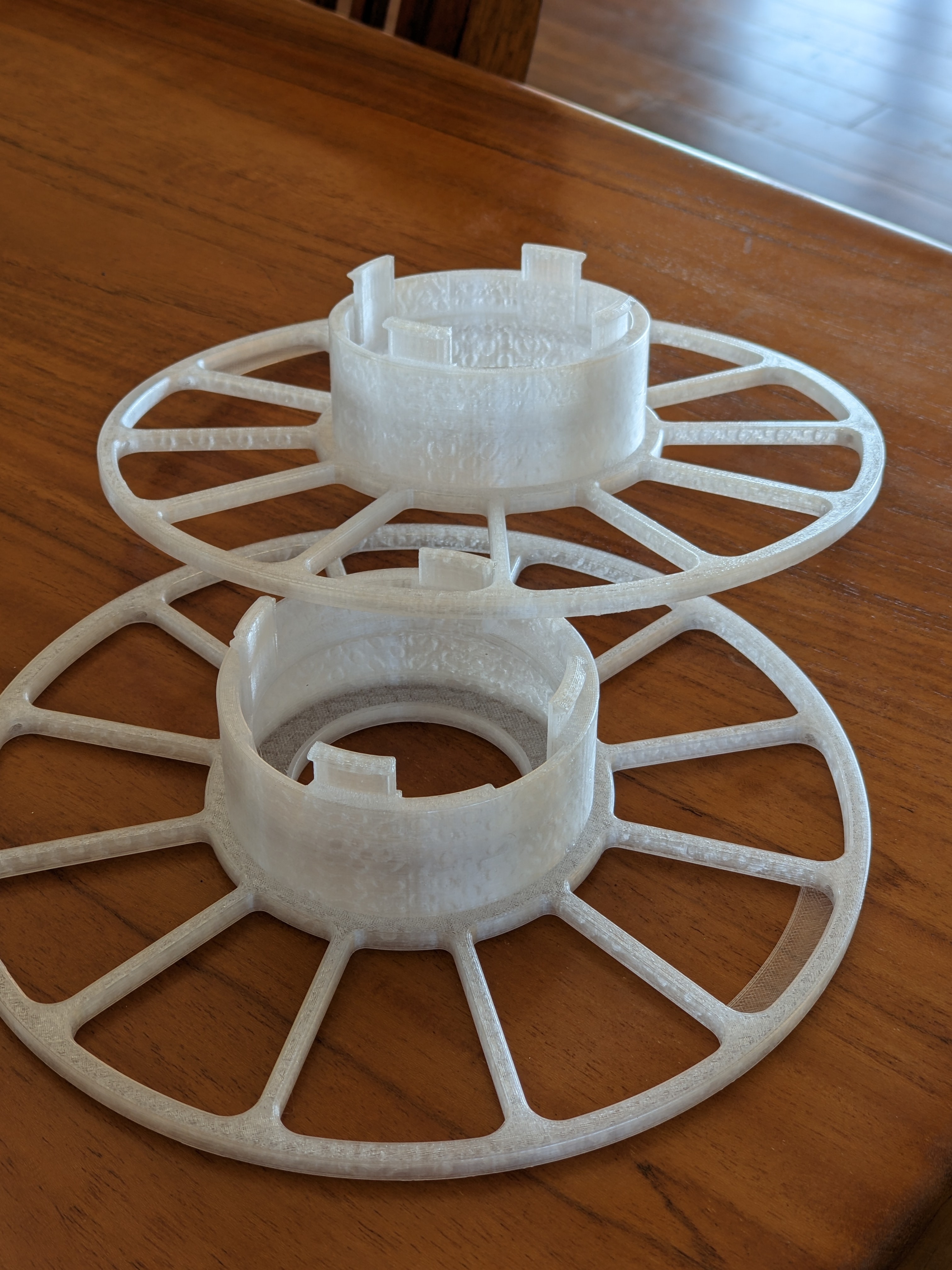 Fast print Symmetric Spool 100mm Spindle Diameter by rtj | Download ...