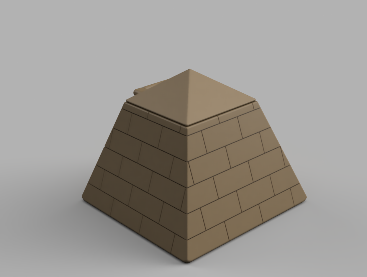 Pyramid Tissue Box by DavlorCreations | Download free STL model ...