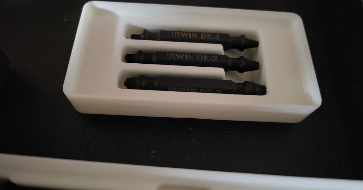 Gridfinity Extractor Set Holder by Goose | Download free STL model ...