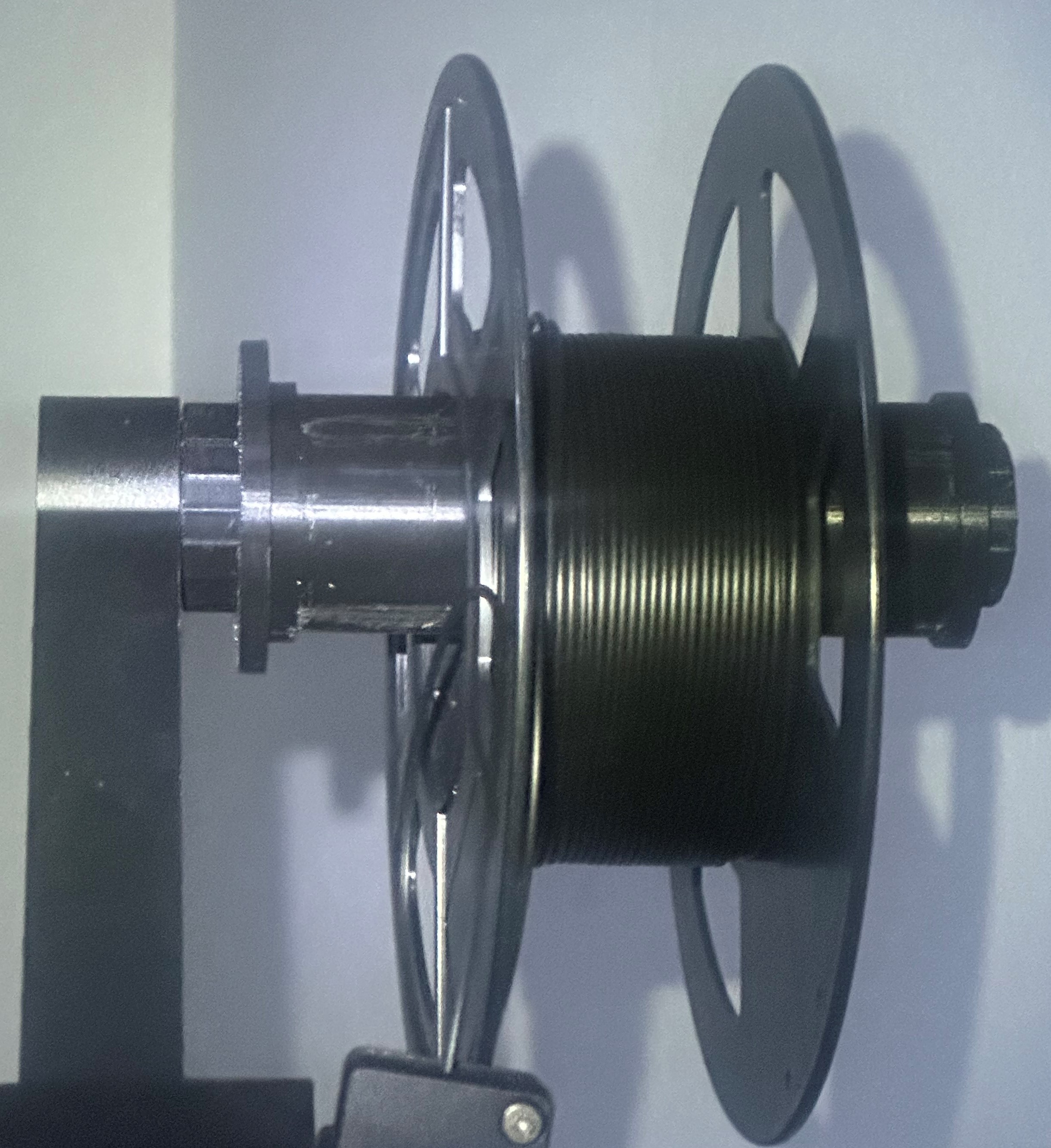 spool/filament holder roller bearingless/bearing ender 3 s1 by derrr123 ...