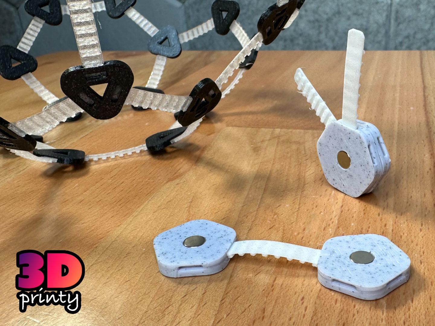 Magnetic Nodes for Nodes Construction Toy by 3D Printy | Download free ...