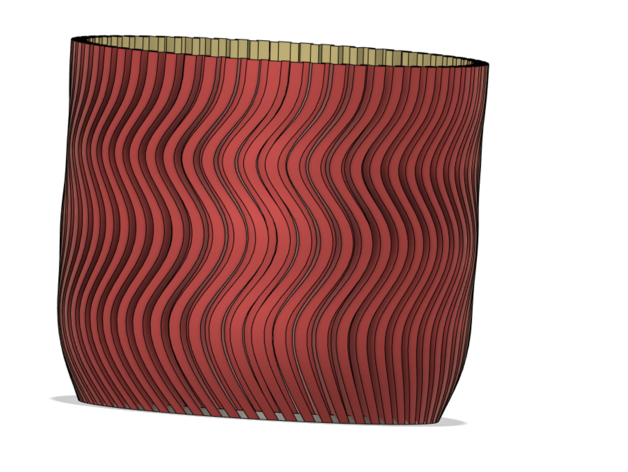 Vase-Pot - S style by kUMters | Download free STL model | Printables.com
