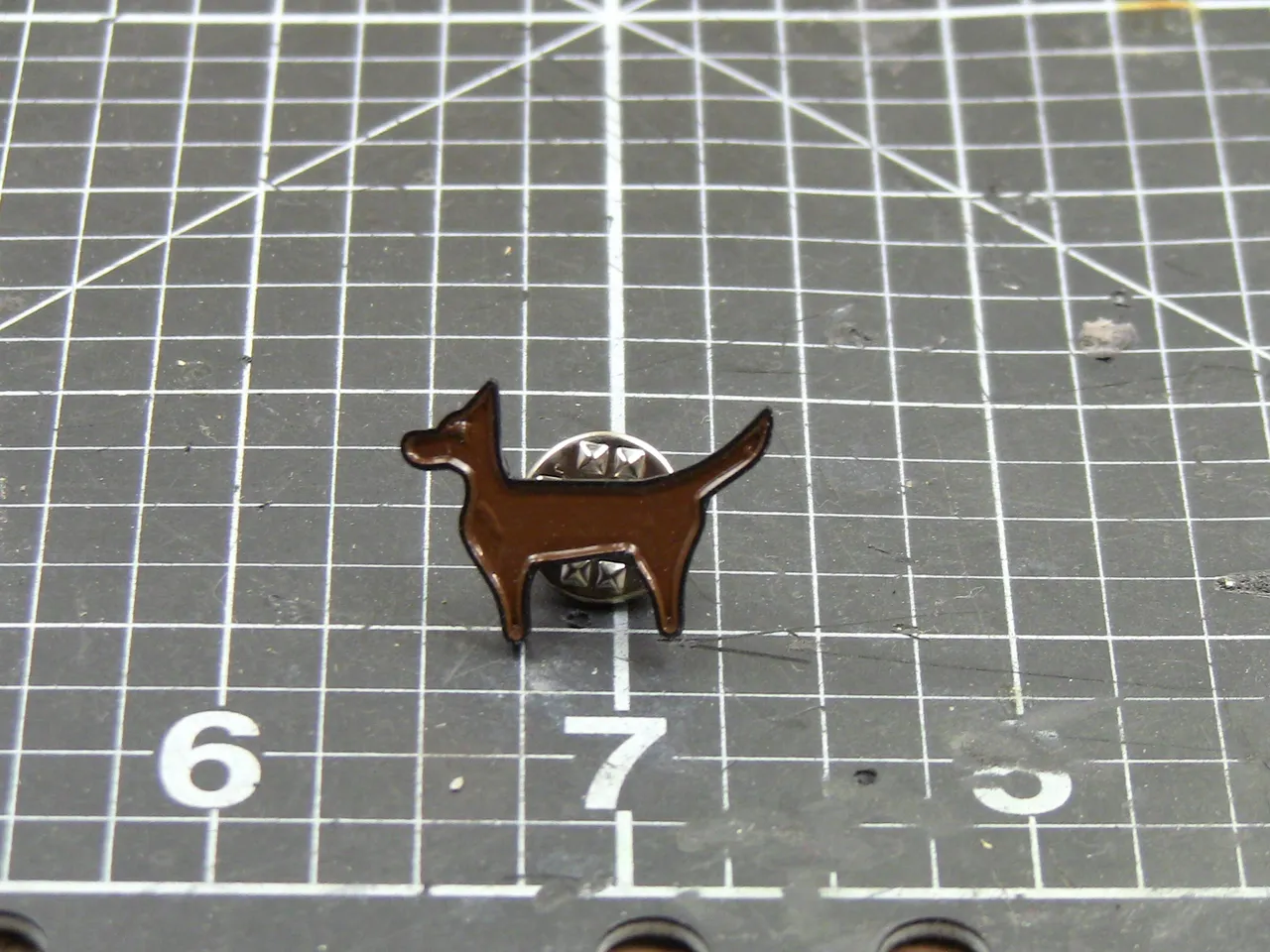 Dog enamel pin by Nick Tailor | Download free STL model | Printables.com