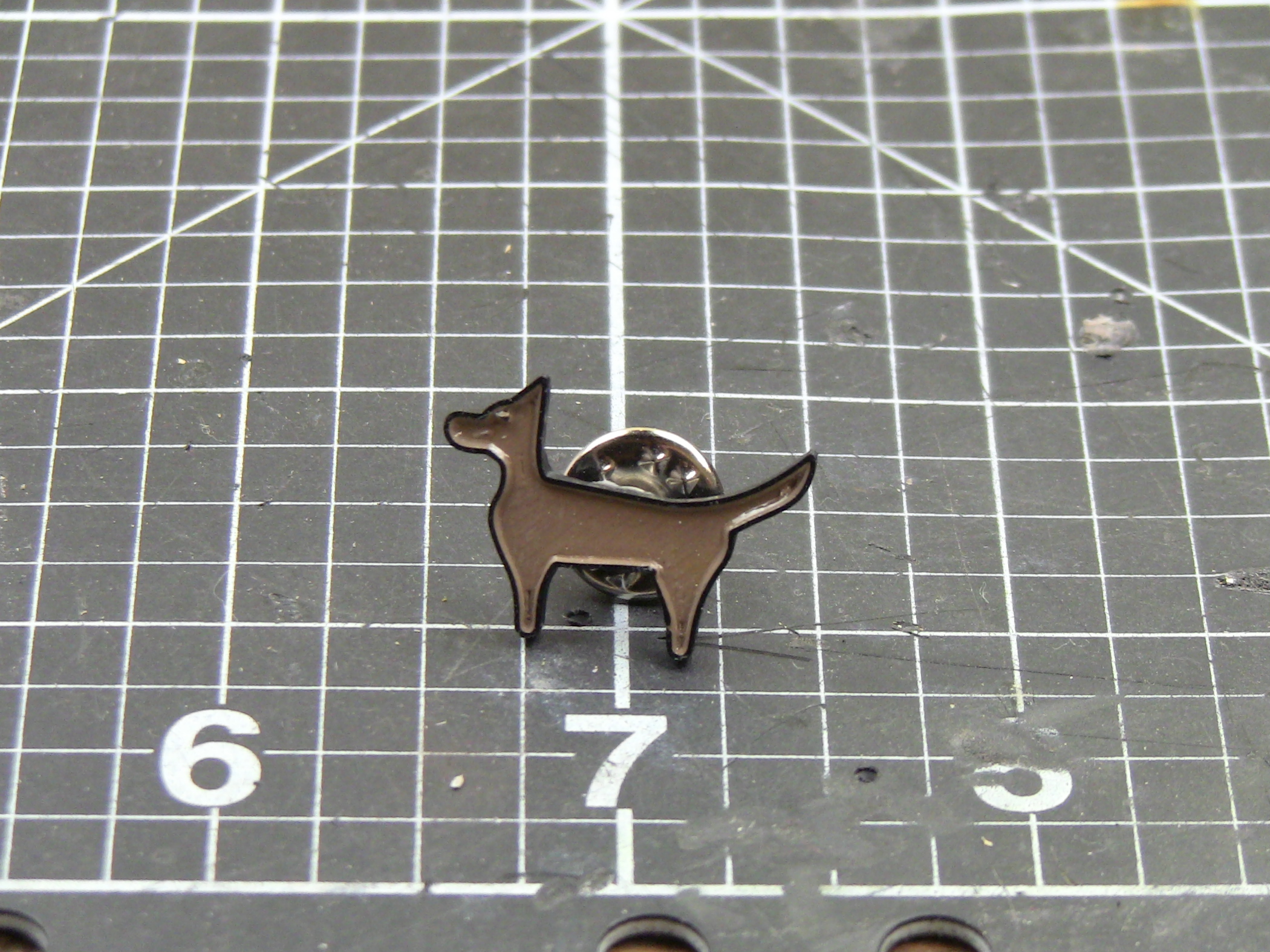 Dog enamel pin by Nick Tailor | Download free STL model | Printables.com