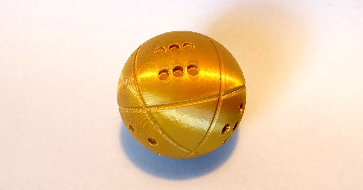 A round dice? by lufa | Download free STL model | Printables.com
