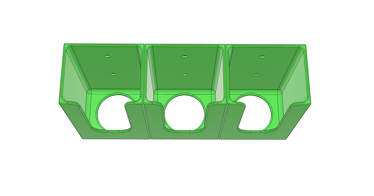 Cordless Drill Holder (seamless mounting) by cewo | Download free STL ...