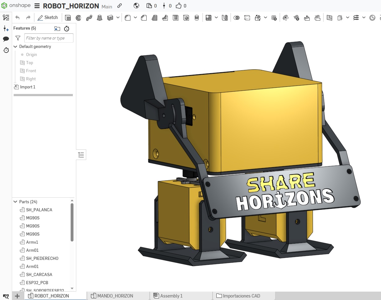 ROBOT_HORIZON by ShareHorizons | Download free STL model | Printables.com