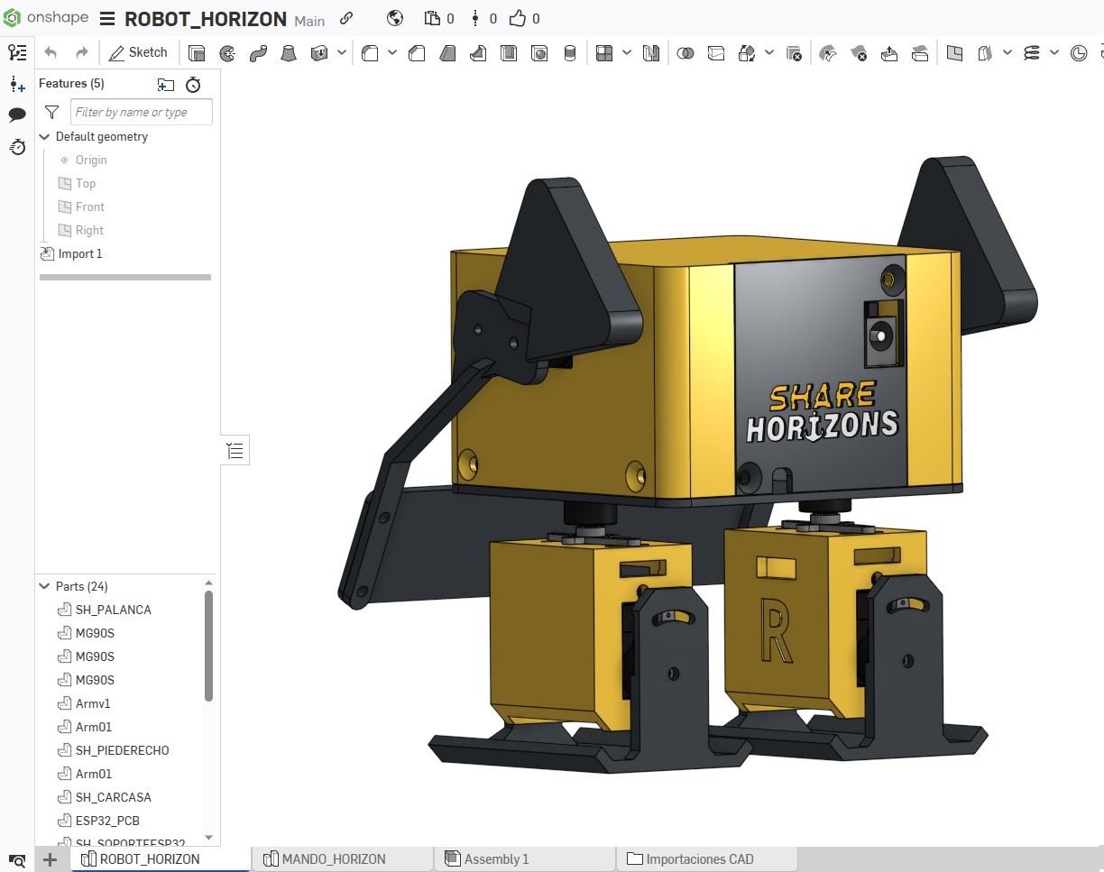 ROBOT_HORIZON by ShareHorizons | Download free STL model | Printables.com