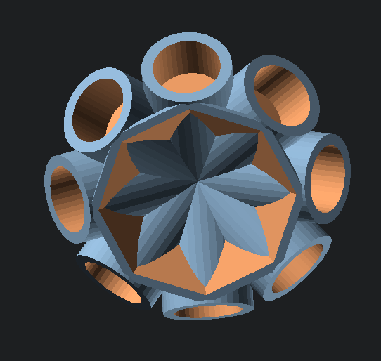 Radial Support Customizable Parametric by Vendicar Decarian | Download ...
