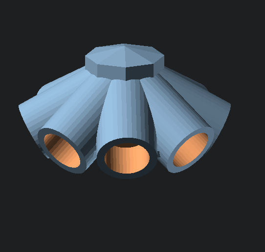 Radial Support Customizable Parametric by Vendicar Decarian | Download ...