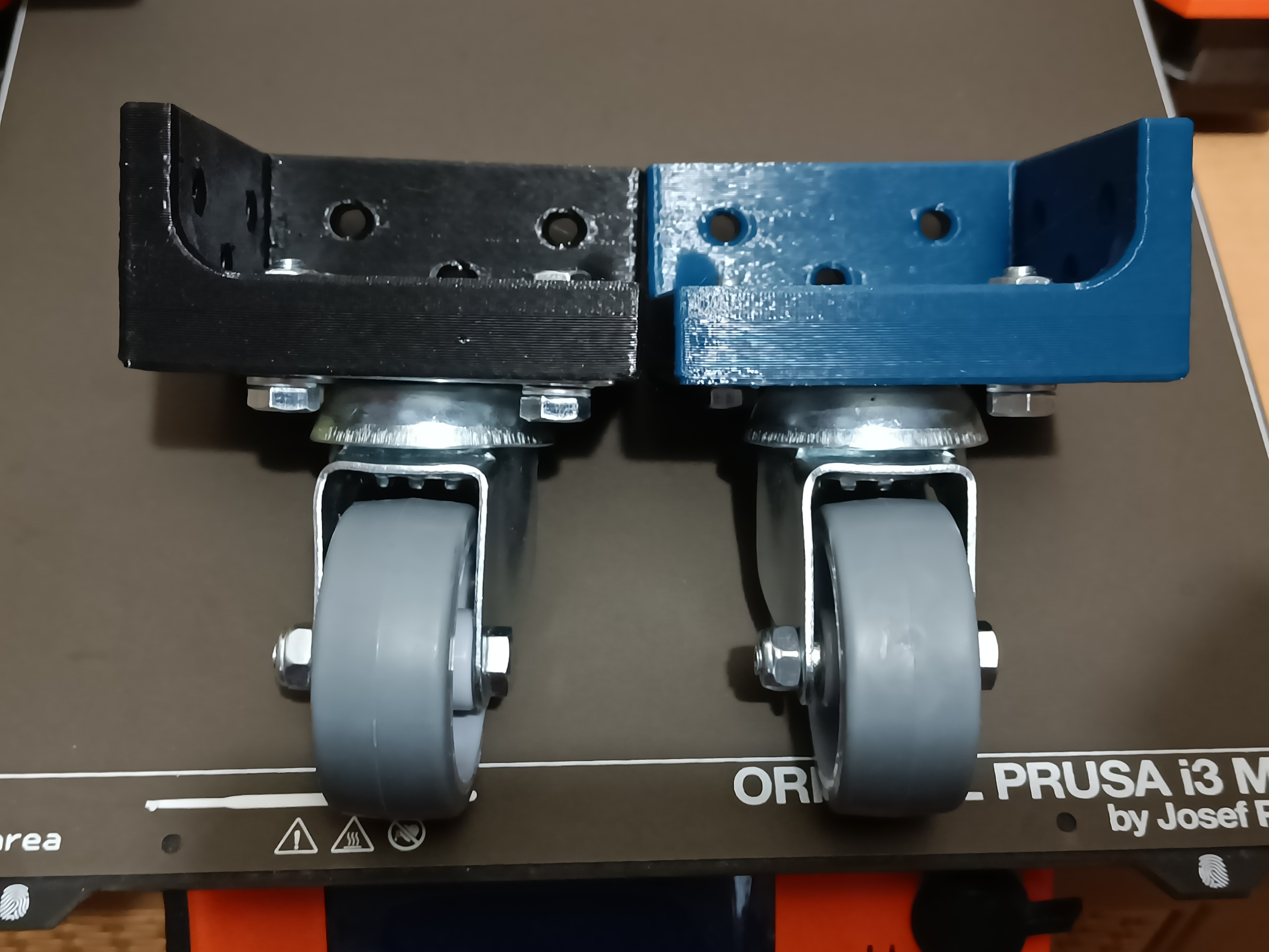 Internal 50mm Wheel Castor Bracket by SparkyFloyd | Download free STL ...