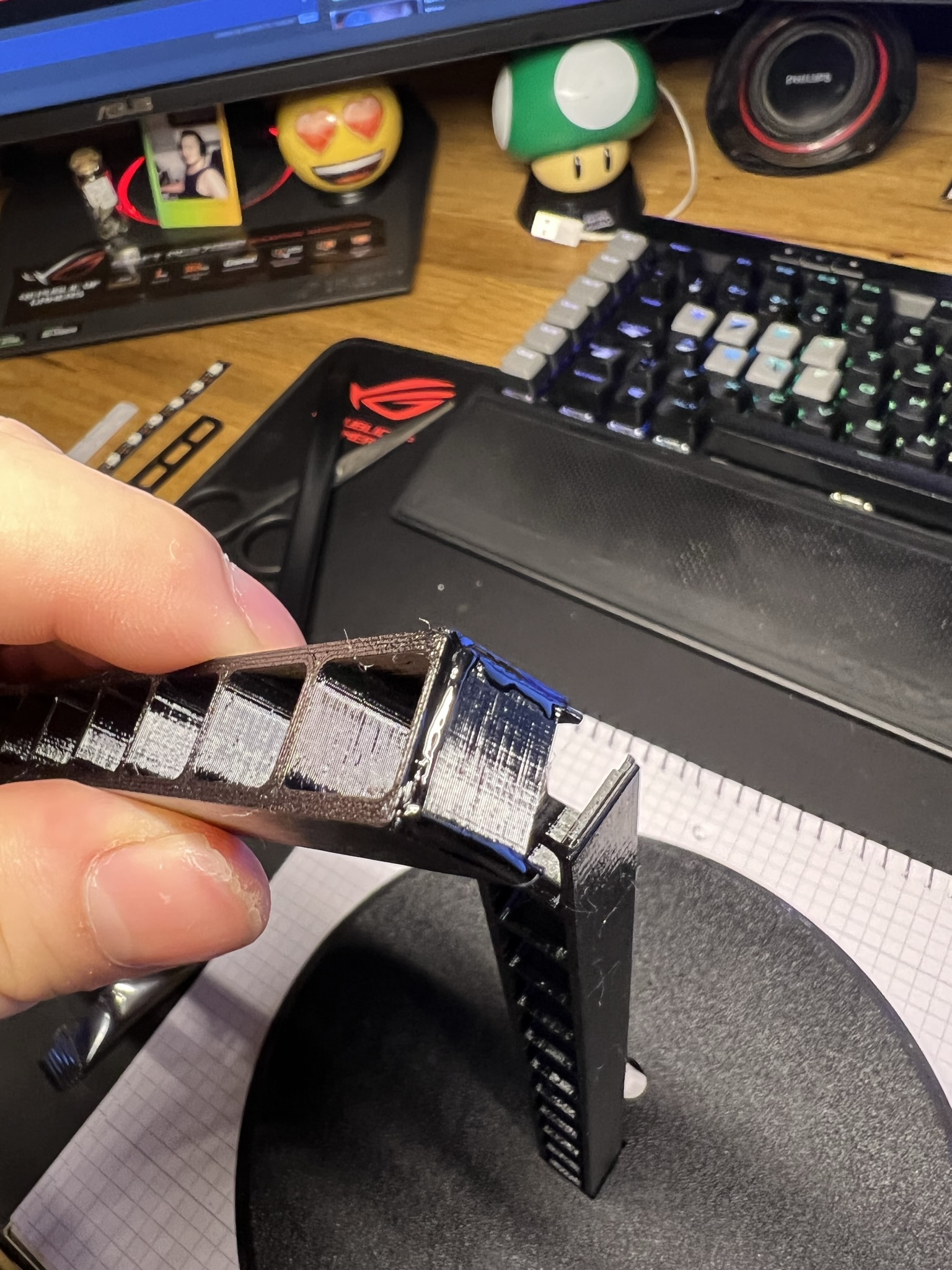 LED SoundReactive Visualizer (WLED) by qrotec | Download free STL model ...