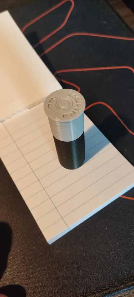 Bote Cartucho .12 GA by kkrk | Download free STL model | Printables.com