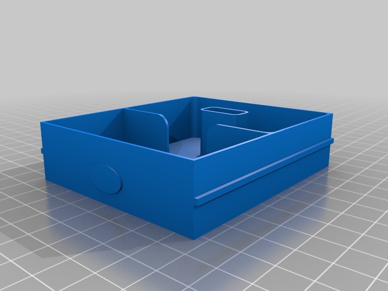 Cable and Wall Charger Holder - Box by Madiba | Download free STL model ...