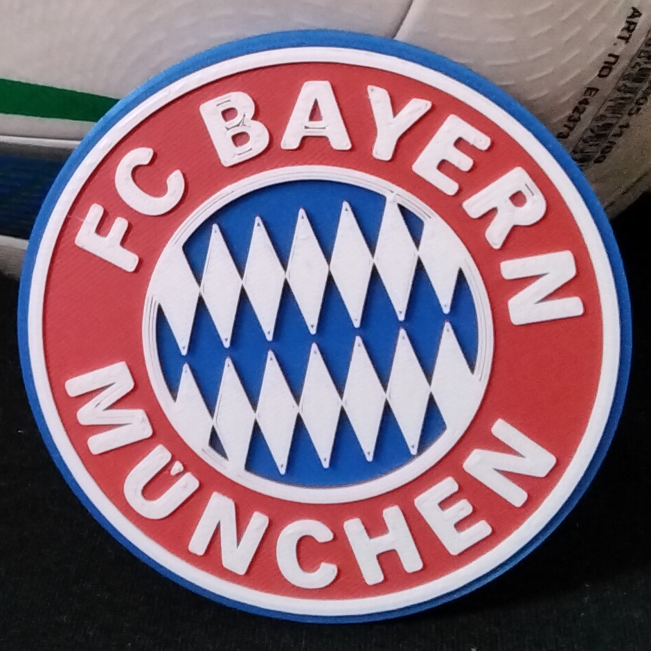 Bayern Munchen coaster or plaque. by DaddyWazzy_TheCreator | Download ...