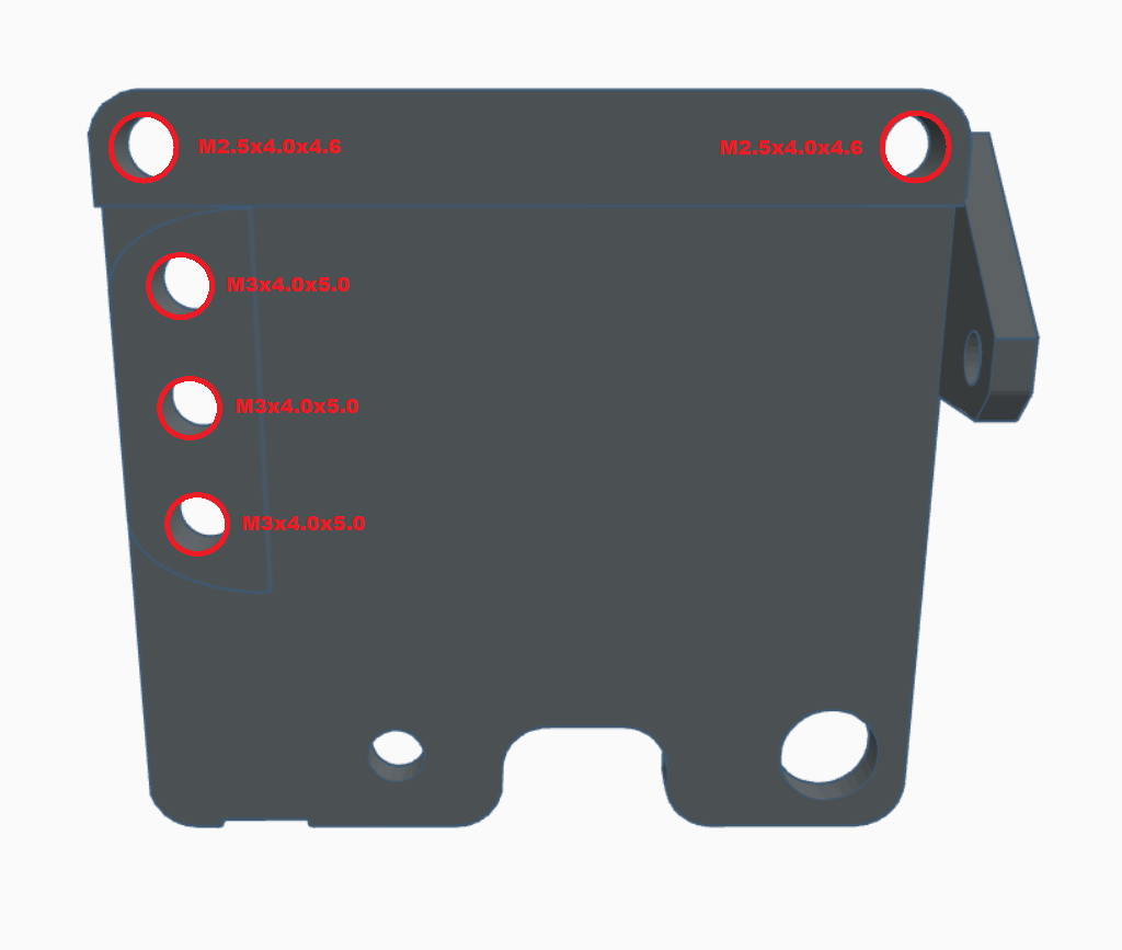 Sprite extruder pro probe mount by Victor | Download free STL model ...