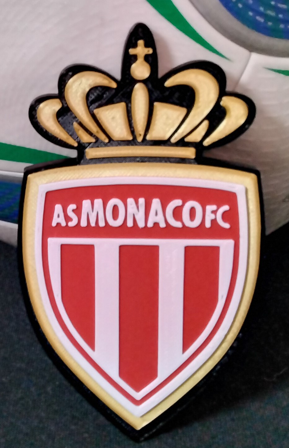 Convex AS Monaco FC coaster or plaque by DaddyWazzy_TheCreator ...
