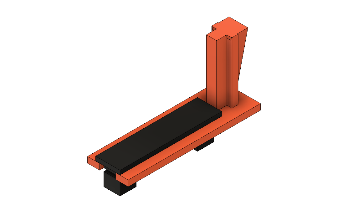 Pin holder for 38mm x 38mm perforated wall by schmi | Download free STL ...