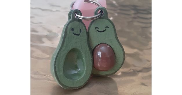 Cute Avocado Key chain by Samuel3dprint | Download free STL model ...