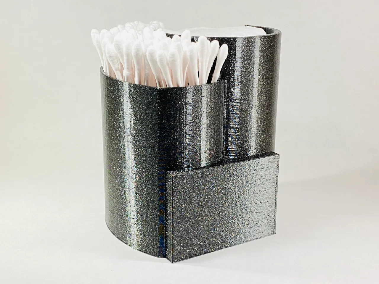 Easy Cotton Pad & Swabs Dispenser by R3D | Download free STL model ...