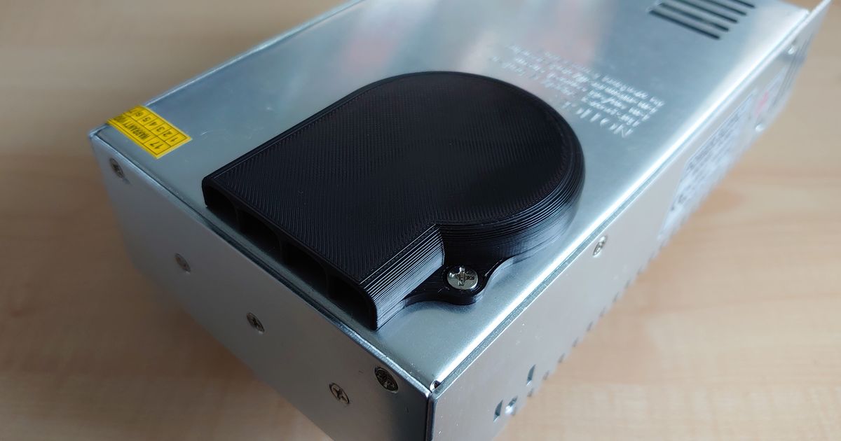 PSU fan cover by koehlr | Download free STL model | Printables.com