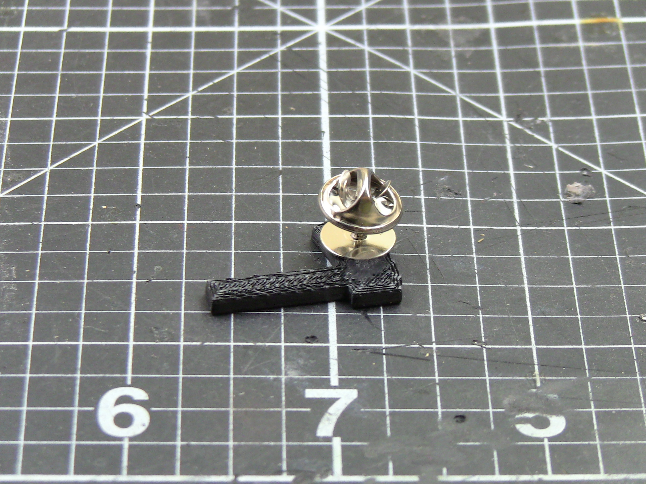 Ax enamel pin by Nick Tailor | Download free STL model | Printables.com