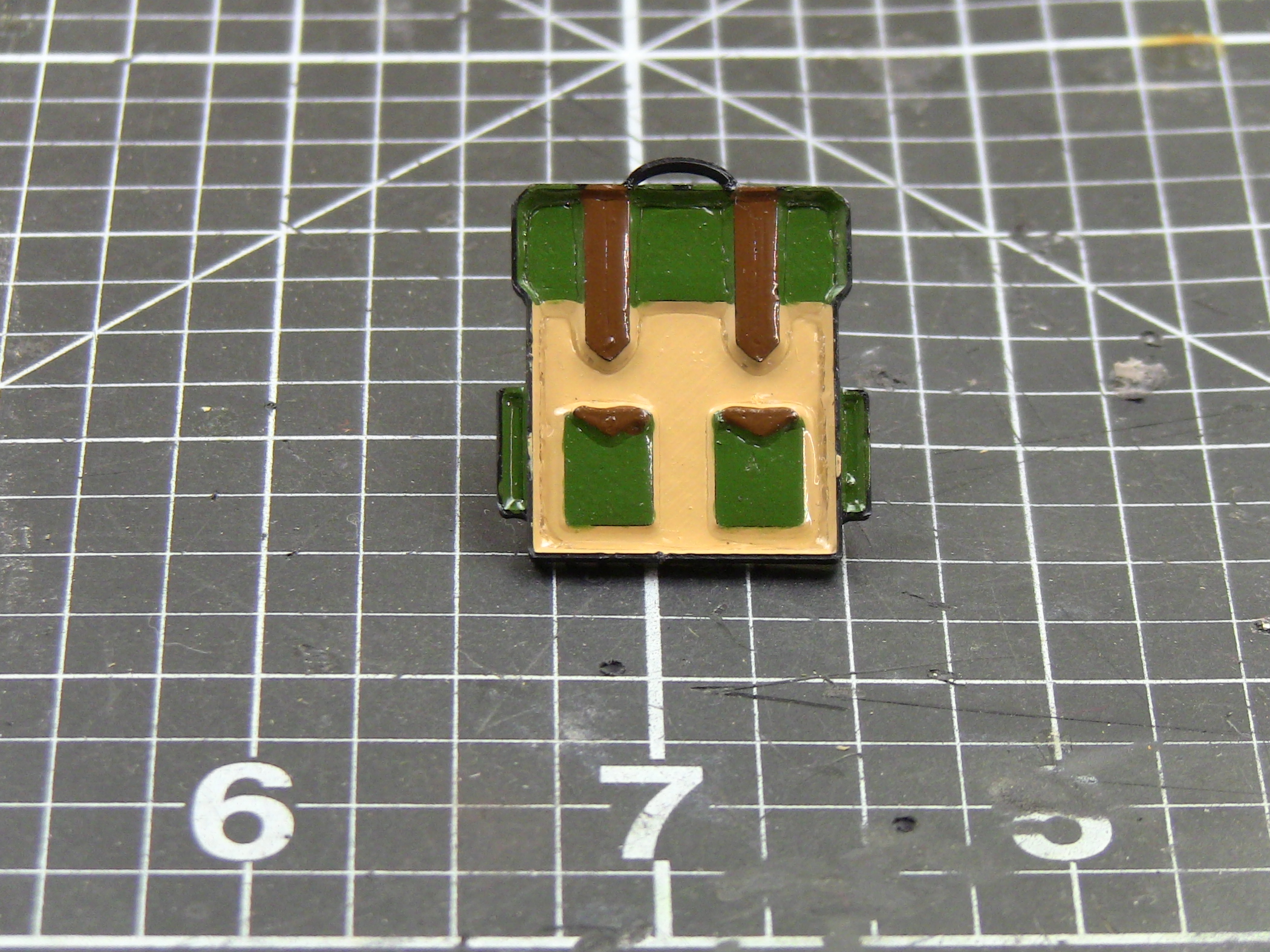 Backpack enamel pin by Nick Tailor | Download free STL model ...