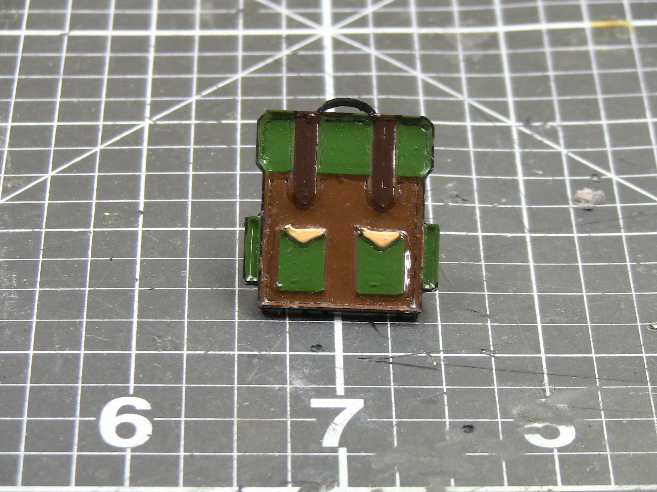 Backpack enamel pin by Nick Tailor | Download free STL model ...