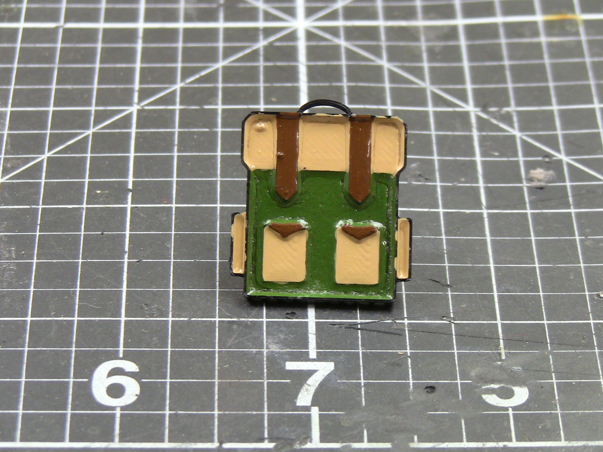 Backpack enamel pin by Nick Tailor | Download free STL model ...