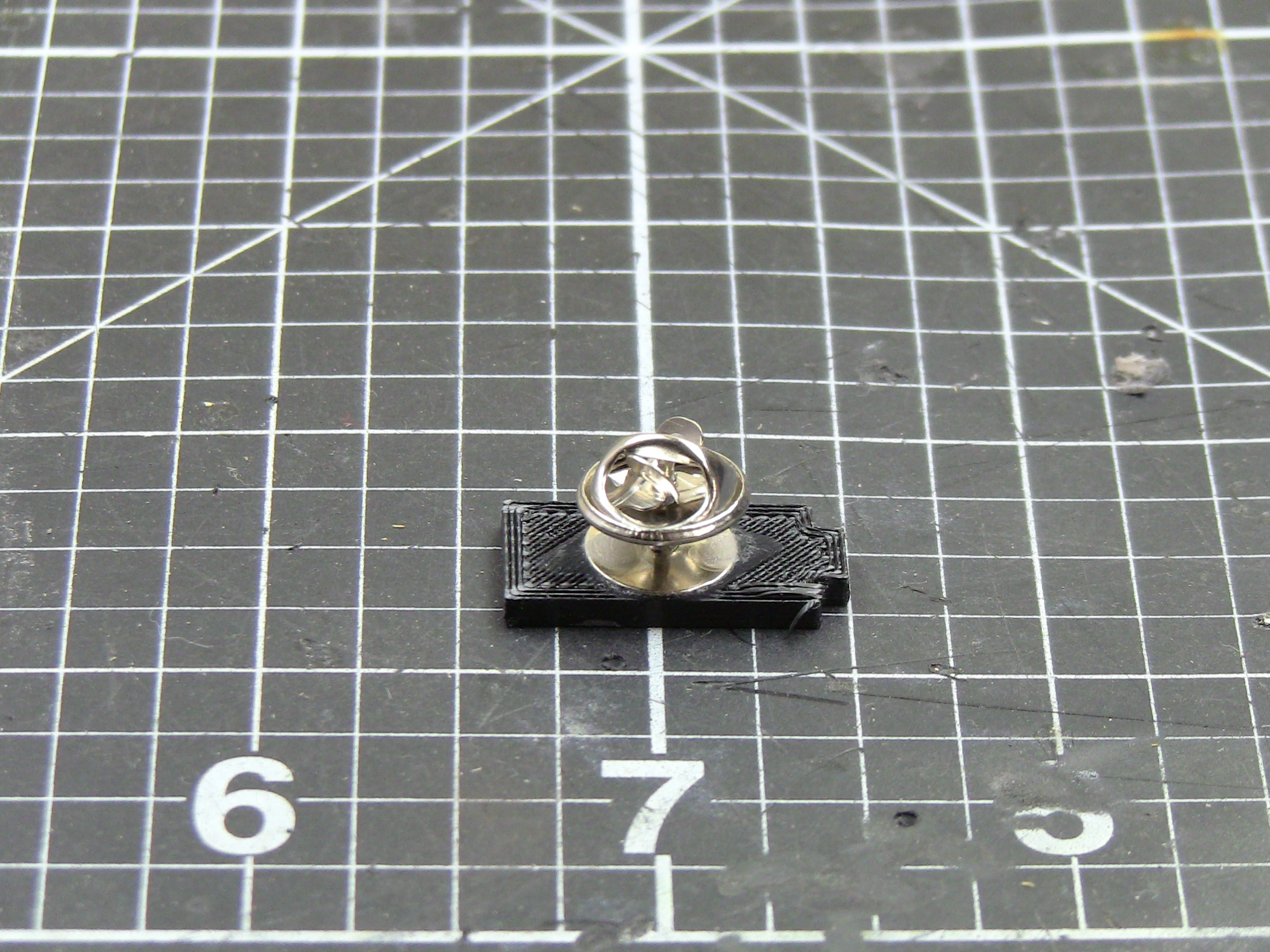 Battery enamel pin by Nick Tailor | Download free STL model ...