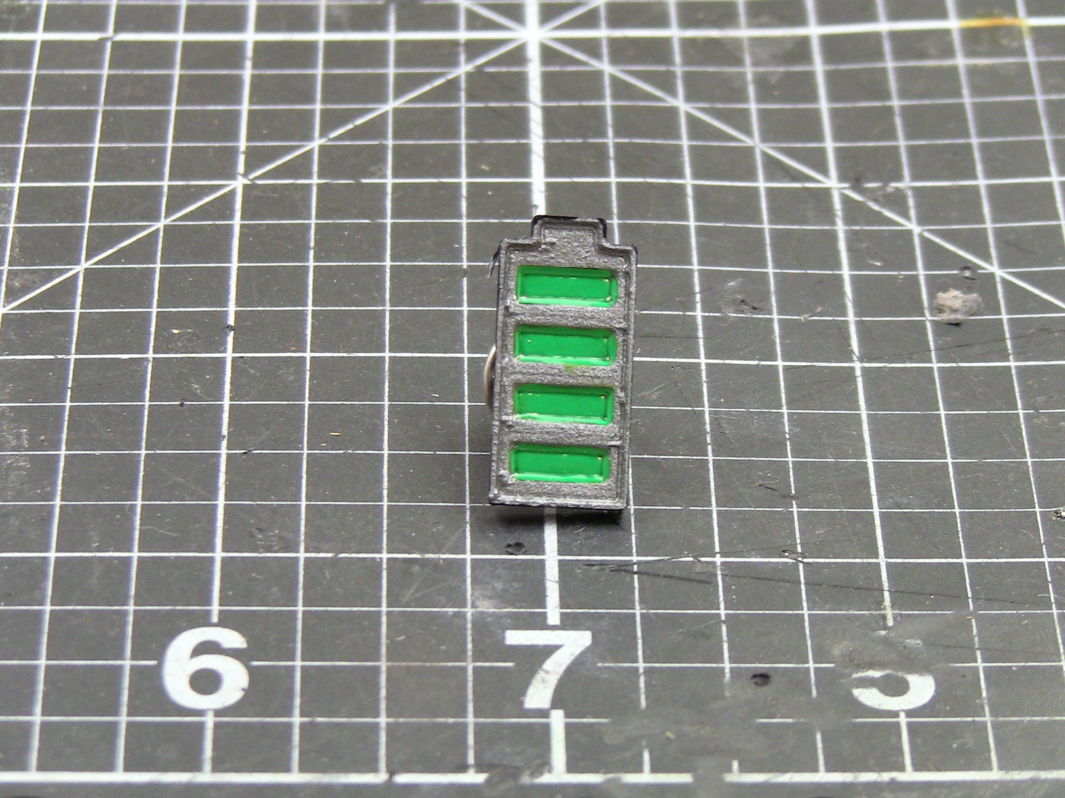 Battery enamel pin by Nick Tailor | Download free STL model ...