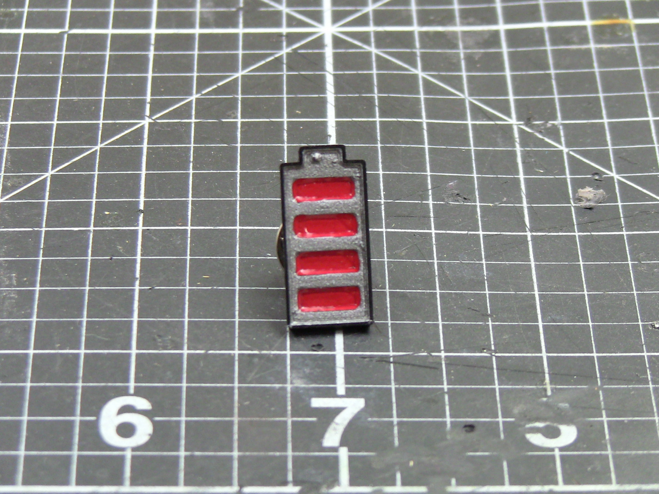 Battery enamel pin by Nick Tailor | Download free STL model ...