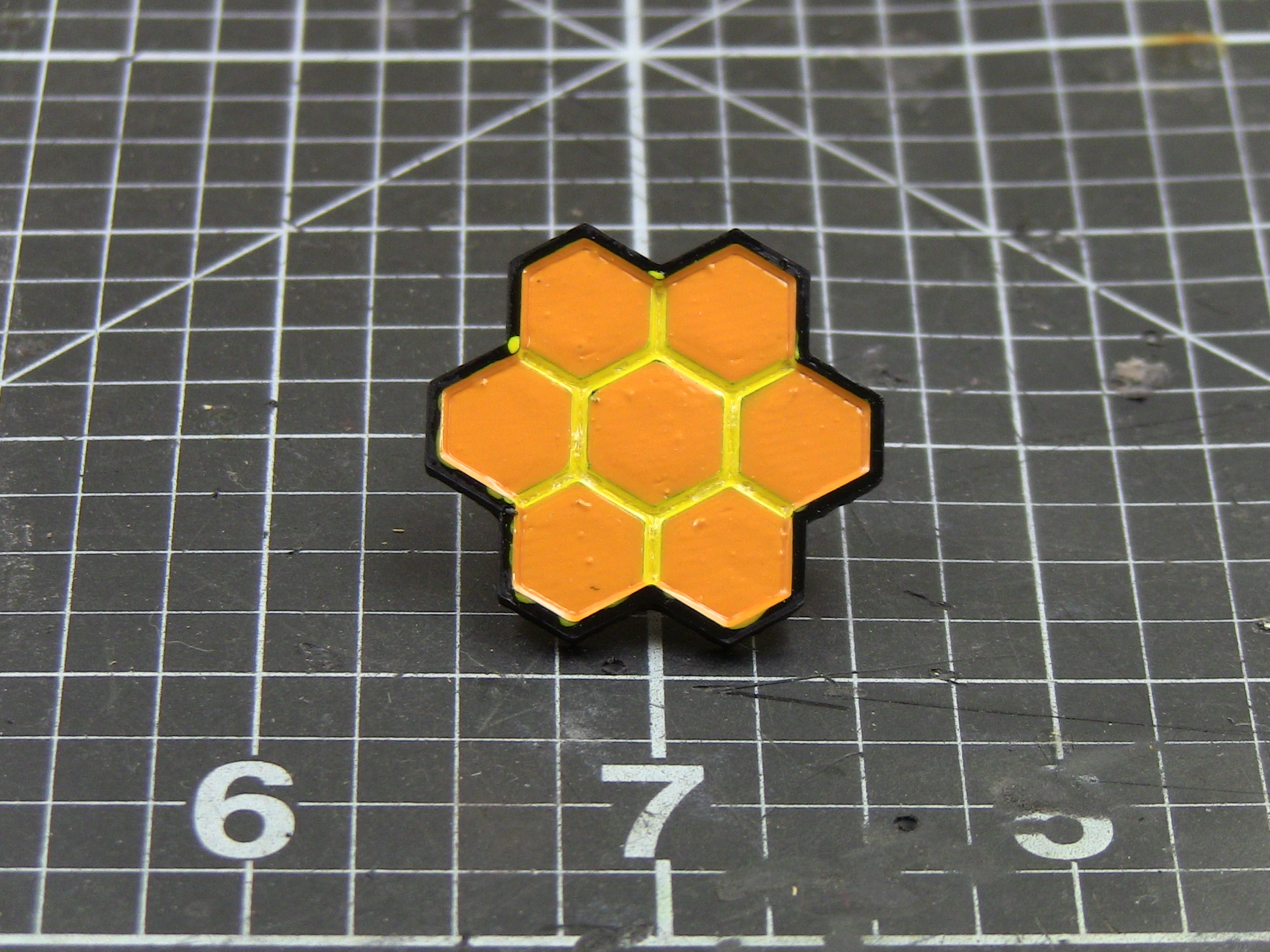 Bee hive enamel pin by Nick Tailor | Download free STL model ...