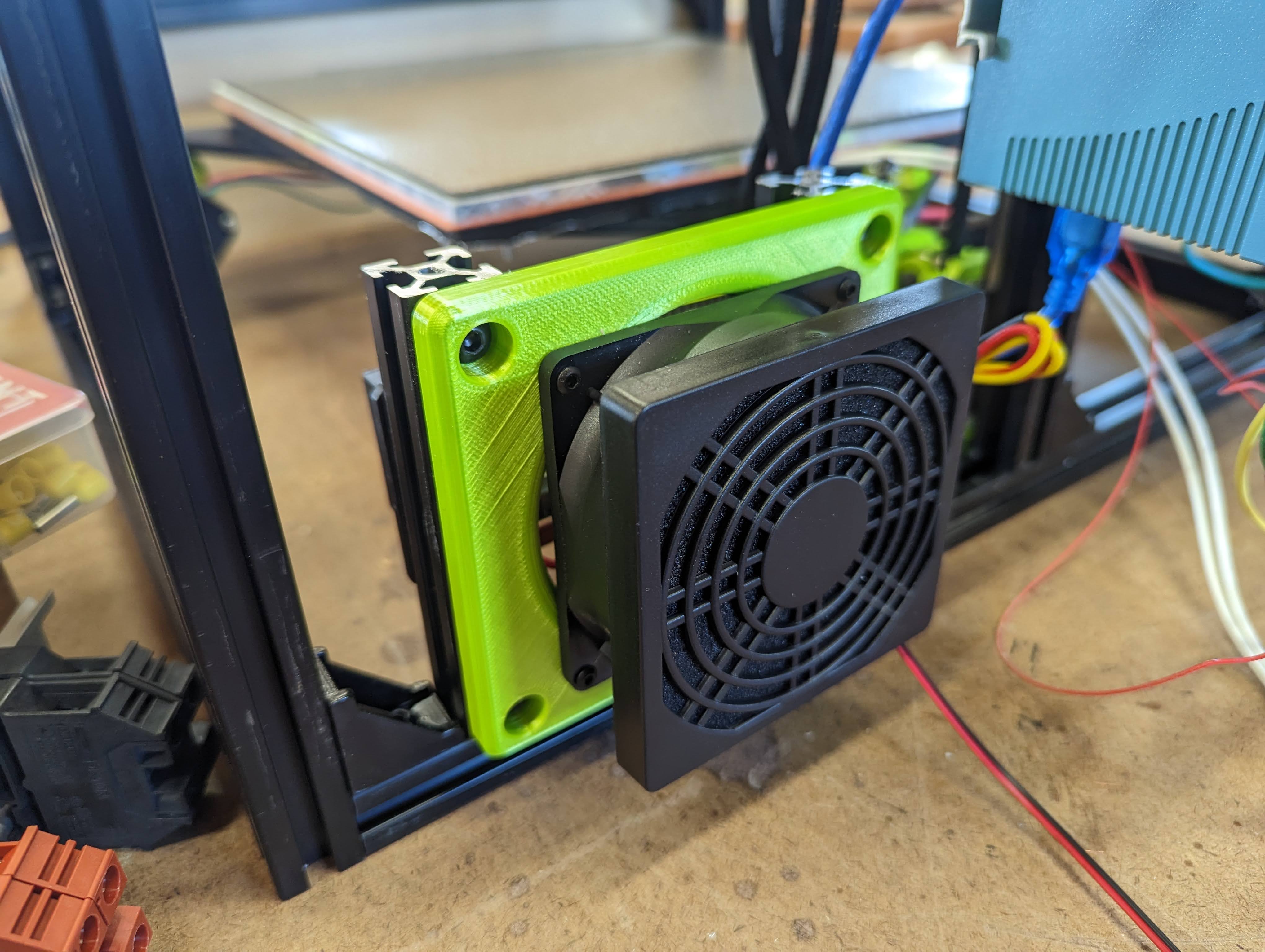 80 mm Extrusion mount for PTC heater by niget2002 | Download free STL ...