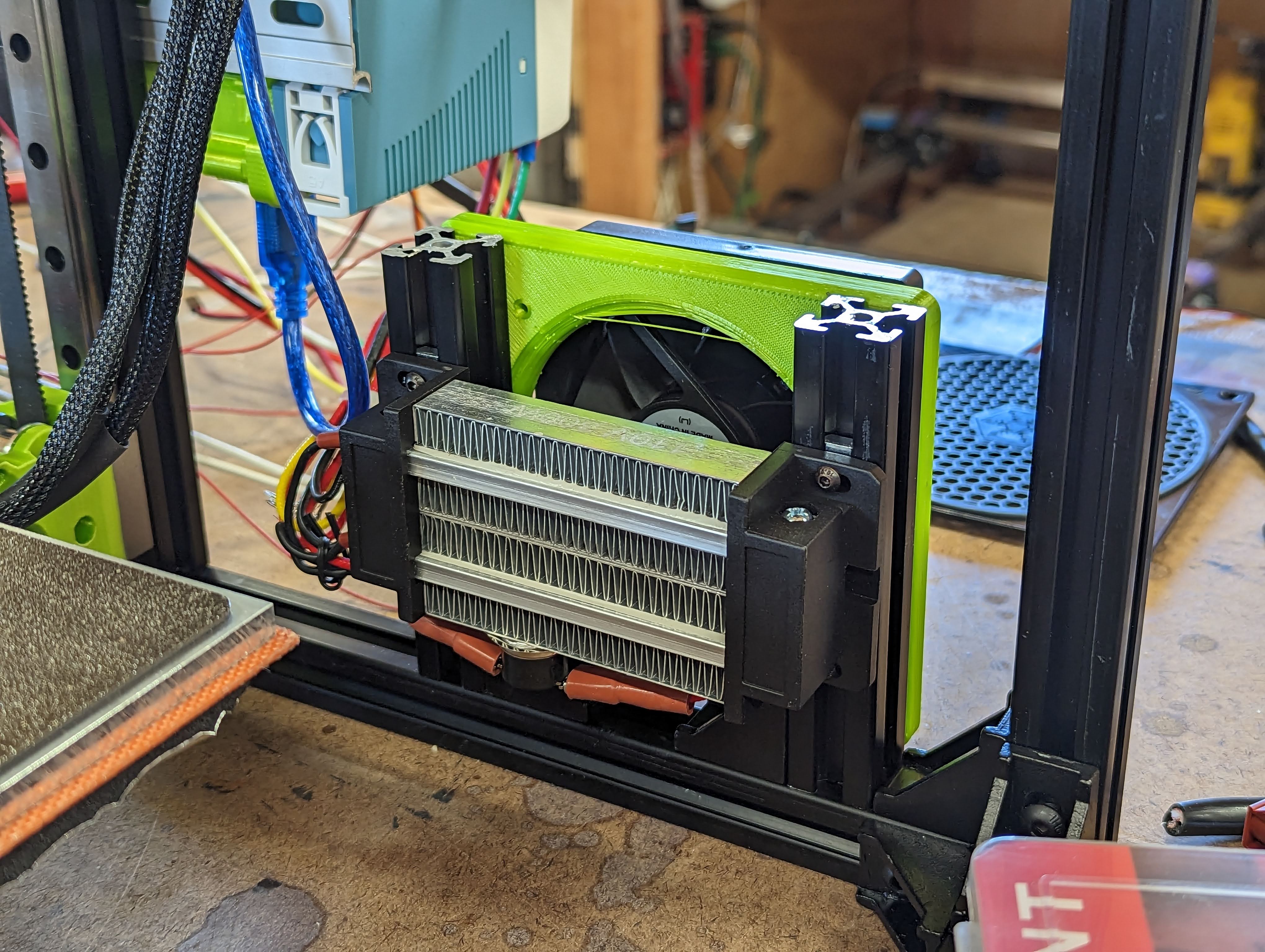 80 mm Extrusion mount for PTC heater by niget2002 | Download free STL ...