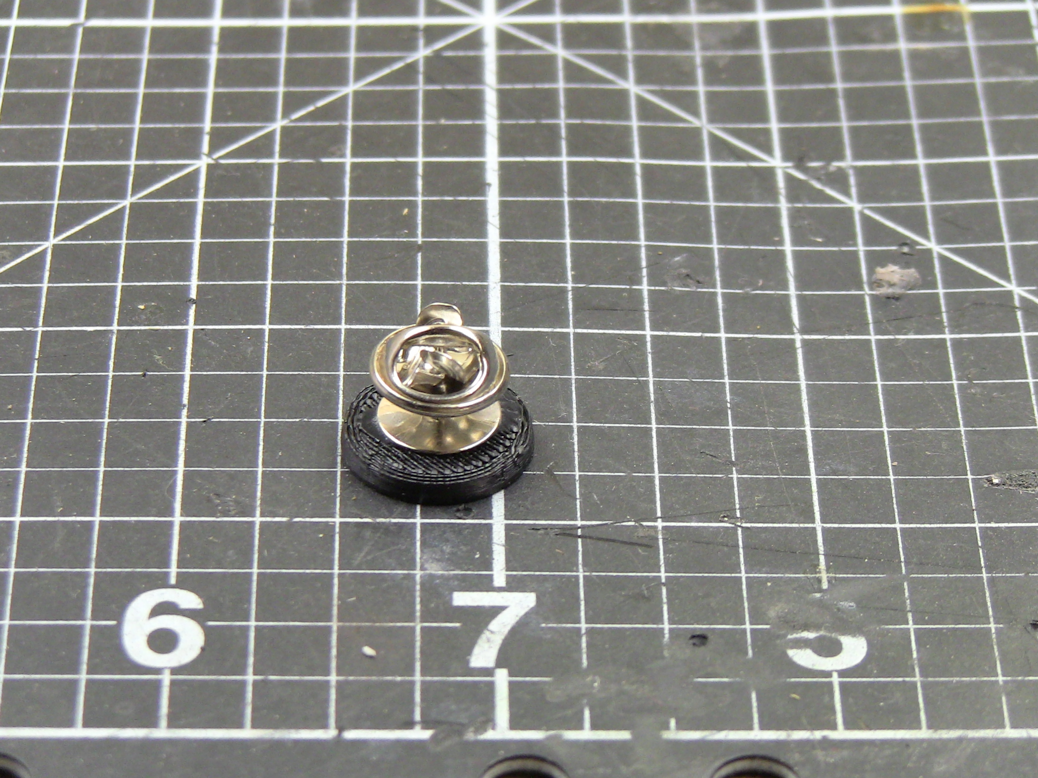 Smiley face enamel pin by Nick Tailor | Download free STL model ...